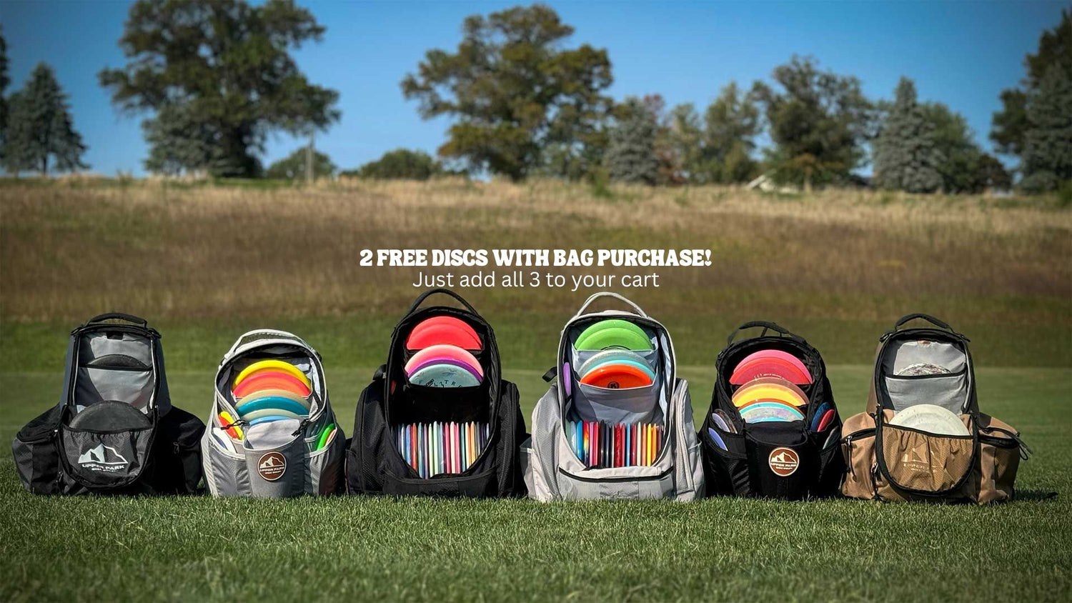 Disc Golf Bags, Discs, Apparel & Gear. Since 2011. – Upper Park Disc Golf