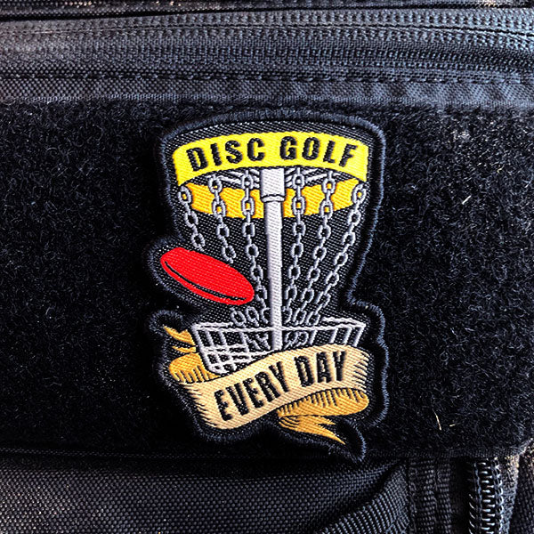 Disc Golf Every Day Patch – Upper Park Disc Golf